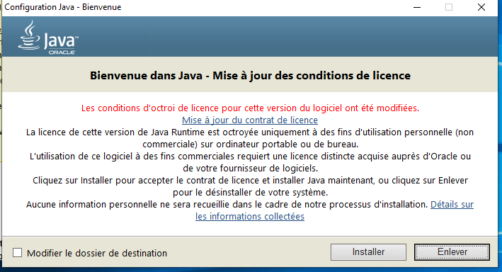 Nouvelles Règles d'Utilisation JAVA ⋆ 2ACDI